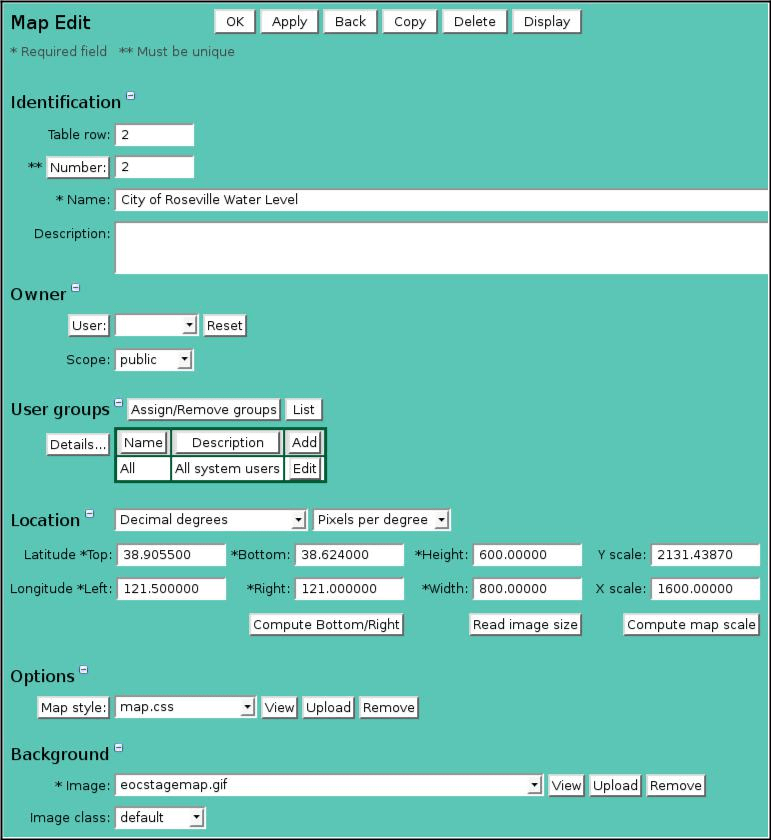 Maps - NovaStar 5 / Administrator